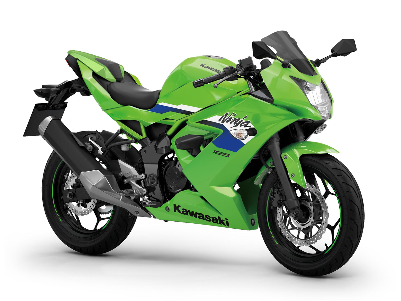 Spannende Ninja Kawasaki 125 Ebenbild